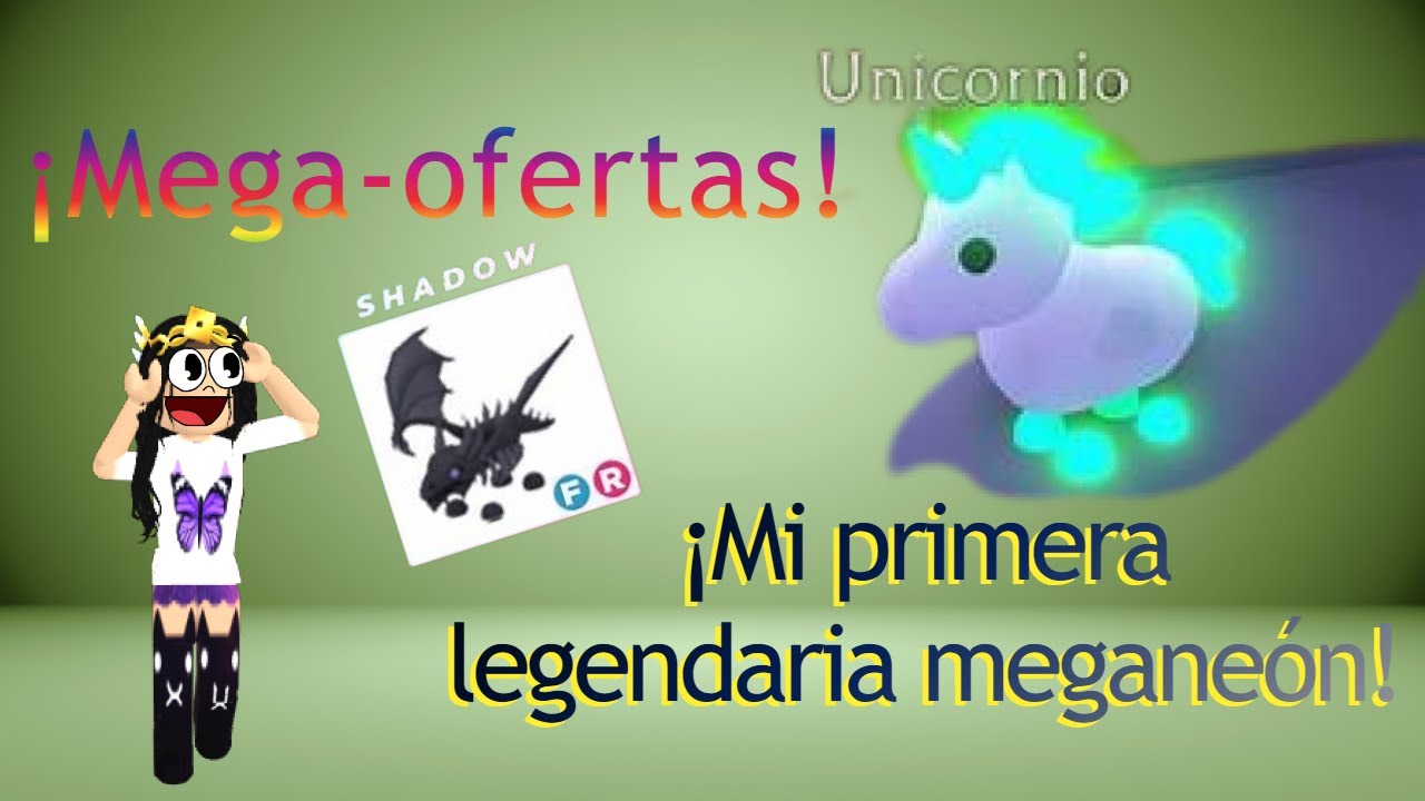 🦄¿Qué ofrecen por UNICORNIO MEGA NEÓN FR? 😱 Increíble TRADE! Adopt me Roblox! - YouTube