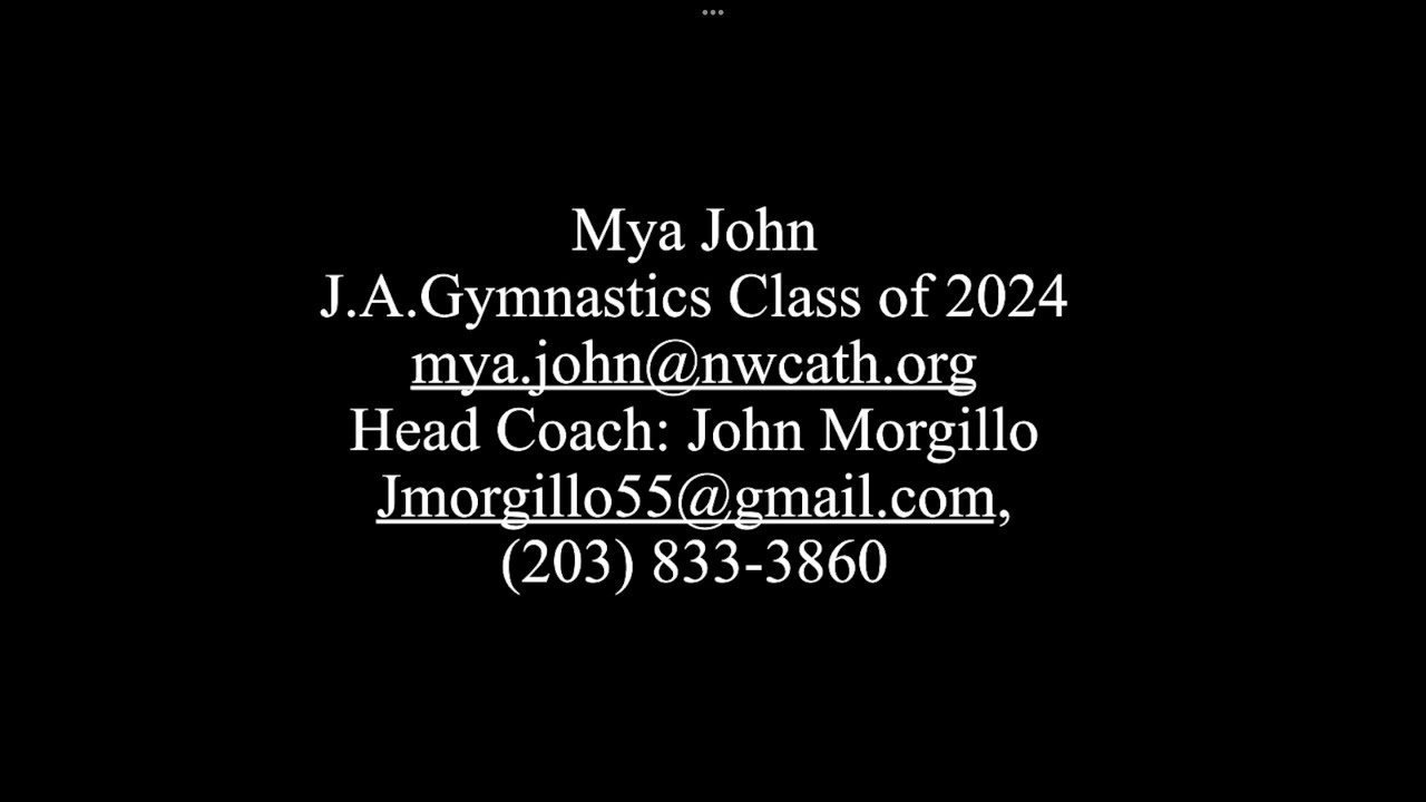 Mya John Class of 2024 Highlight Video - YouTube