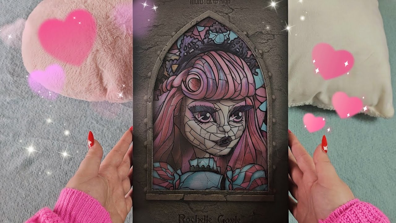ASMR Fang Vote Rochelle Goyle Unboxing 🩷 (Whispered, Tapping) - YouTube