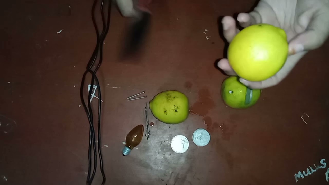 Percobaan Pembuatan Listrik dari Buah Lemon, XII MIPA 3 - YouTube