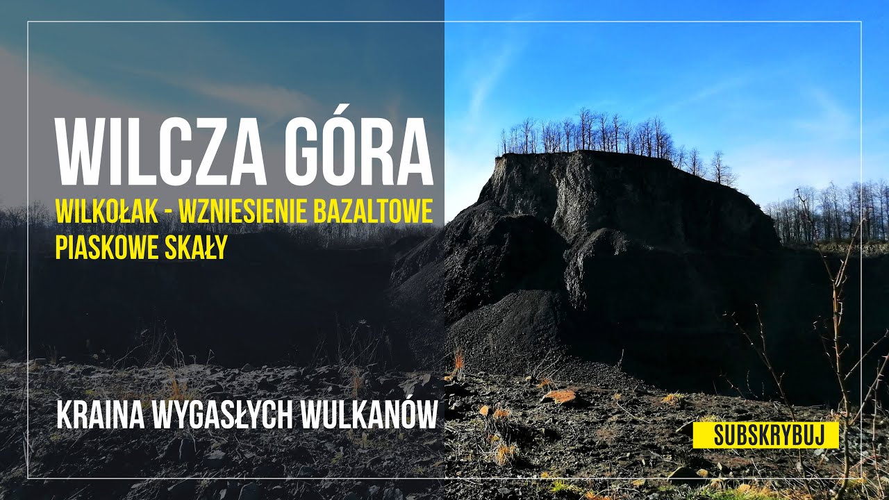 Wilcza Góra Wilkołak / wygasły wulkan / kopalnia bazaltu #podróże # ...