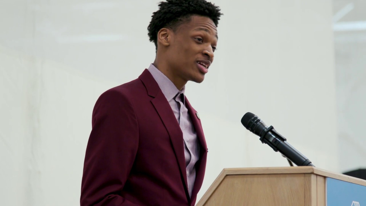 Jaylen's Youth of the Year Speech - YouTube