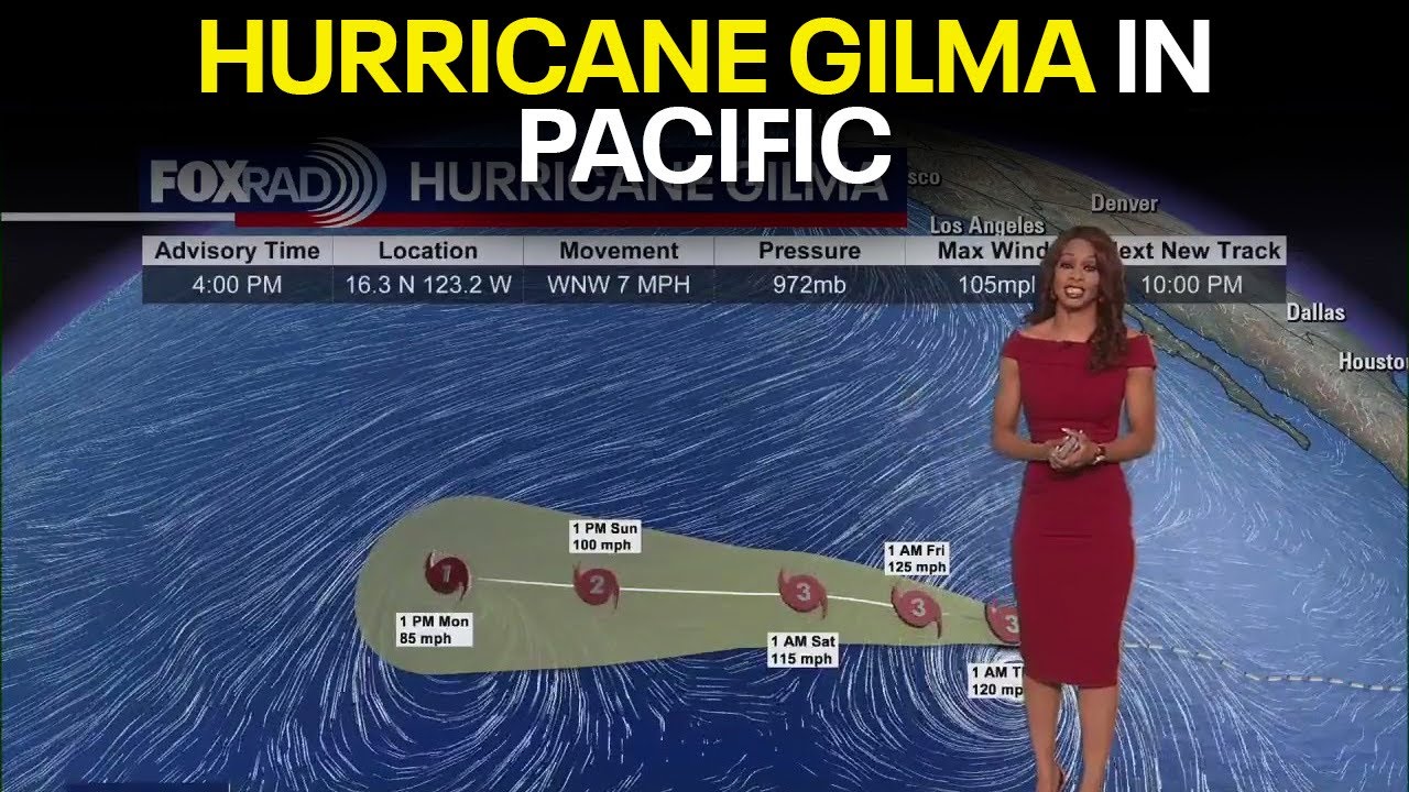 Tropical update: Hurricane Gilma in Pacific, no developments in ...