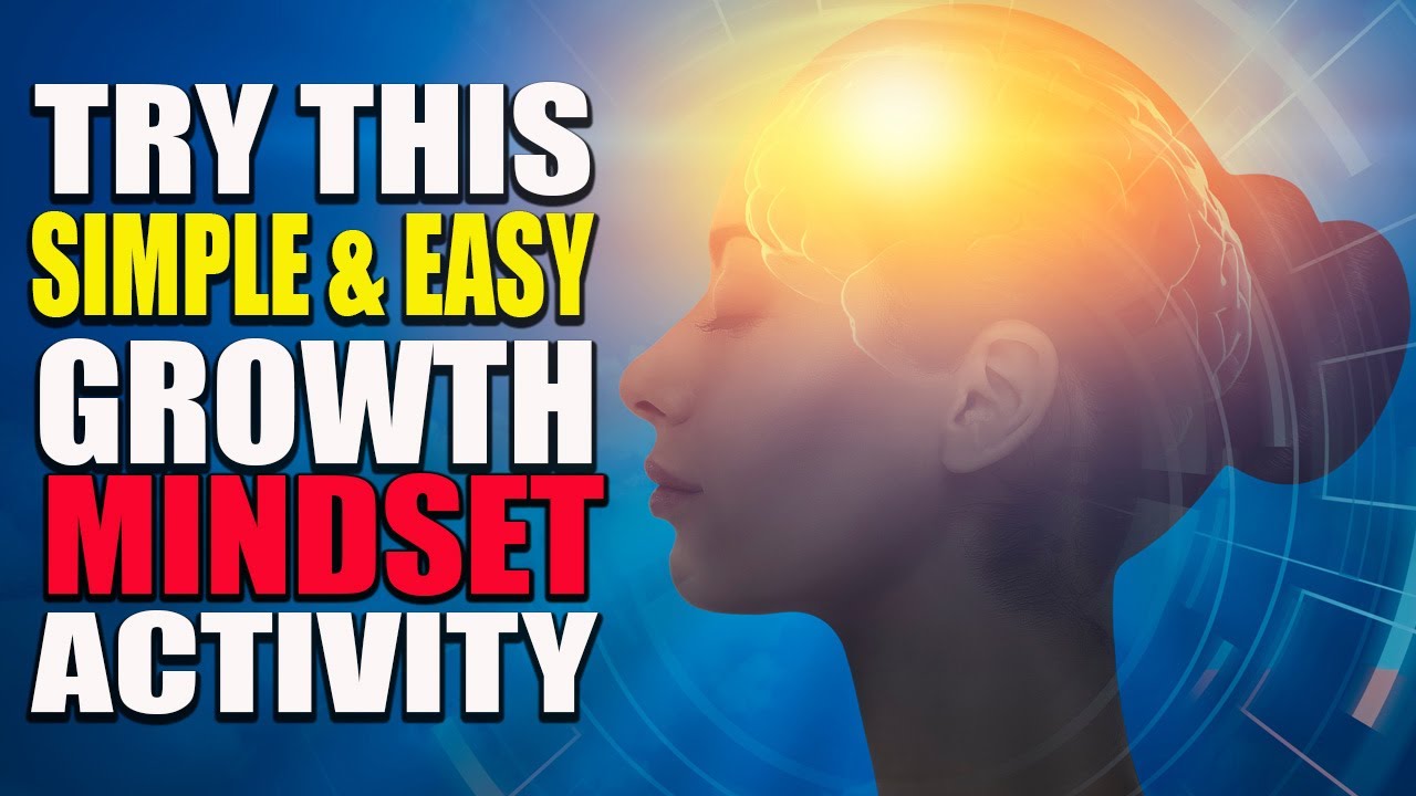 A Simple and Easy GROWTH MINDSET Team Building Activity [DEVELOP A ...