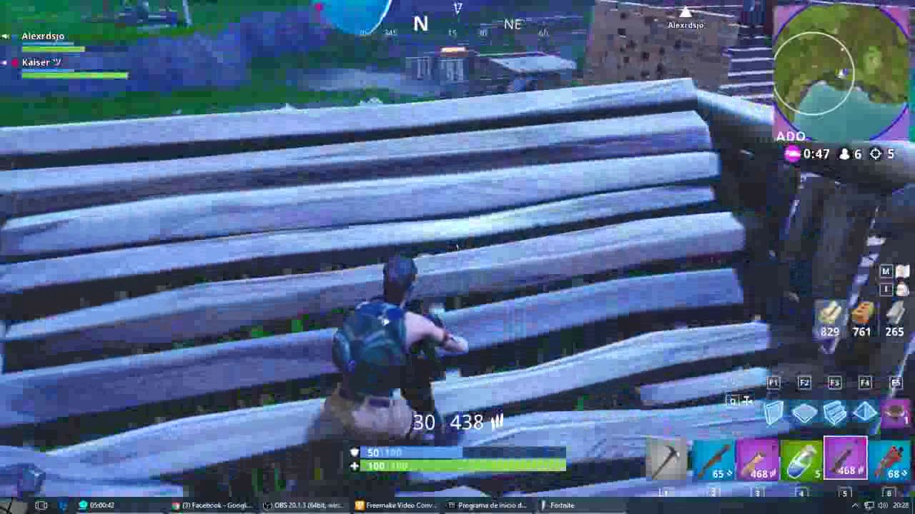 Ganando Una Partida En Fortnite Youtube