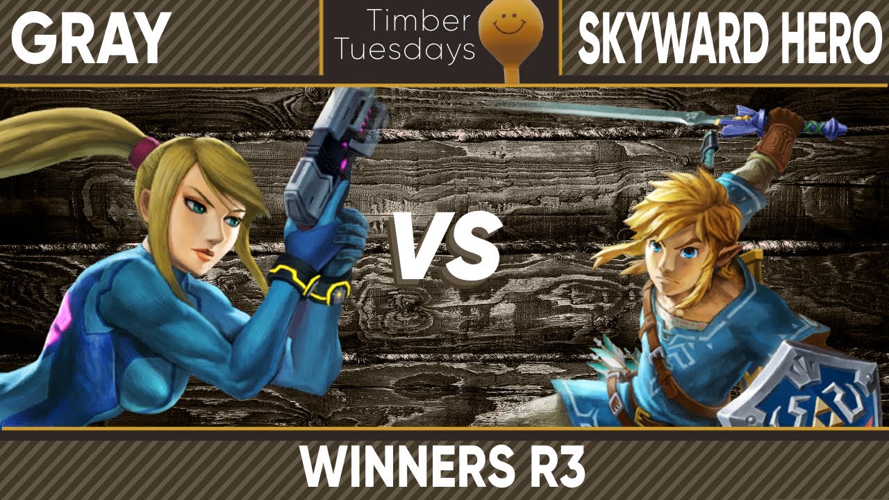 Gray (Zero Suit Samus) vs syn! | Skyward Hero (Link) - Timber Tuesdays ...