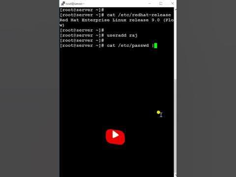 Creating Users in Linux 🥳 | RHEL/CentOS/Ubuntu #linux #linuxtraining #trending #shorts #viral ...