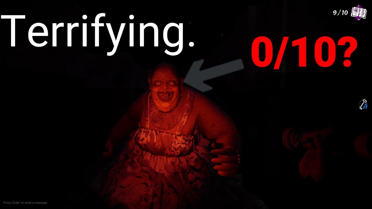 Playing a forgotten Obese Lady Horror game and then rating it - YouTube