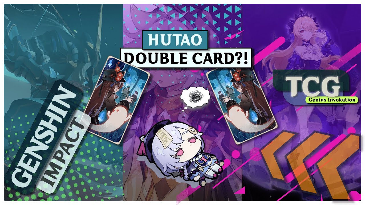 Genshin Impact : TCG..Double Hu Tao Card?? - YouTube