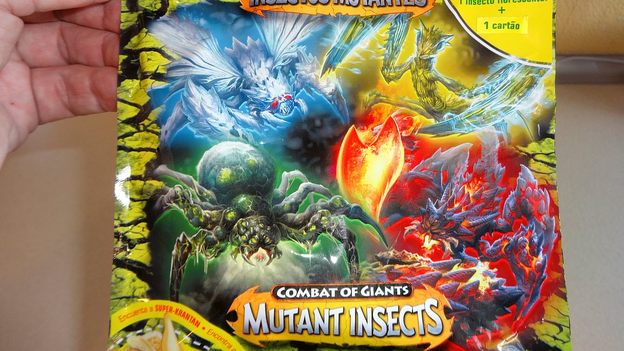 Combat of Giants: Mutant Insects Games 3D Figures Collection Unboxing ...