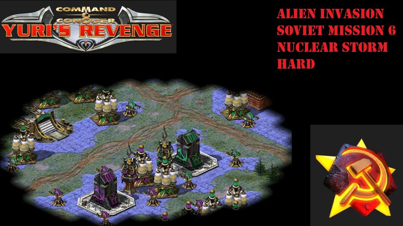 Red Alert 2: Yuri's Revenge - Alien Invasion - Soviet Mission 6 ...