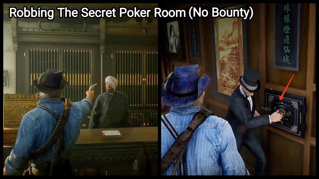 The Proper Way To Rob the Secret Poker Room Without Getting Wanted ...