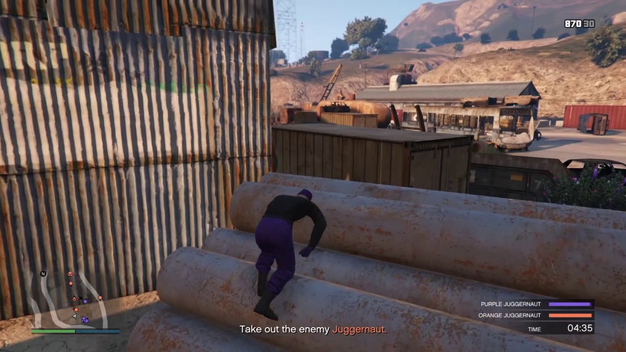 NEW ADVERSARY MODE* JUGGERNAUT | GTA V ONLINE COMMENTARY - YouTube