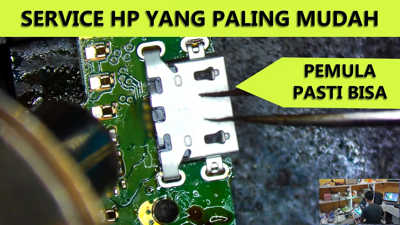 Perbaikan HP tidak bisa di cas - YouTube