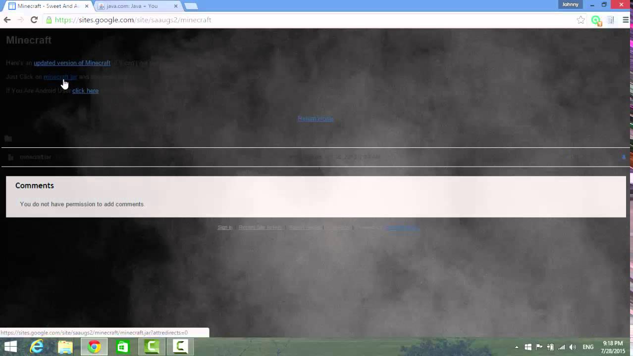 How to Install Java 7 for Minecraft on Windows 8 - YouTube