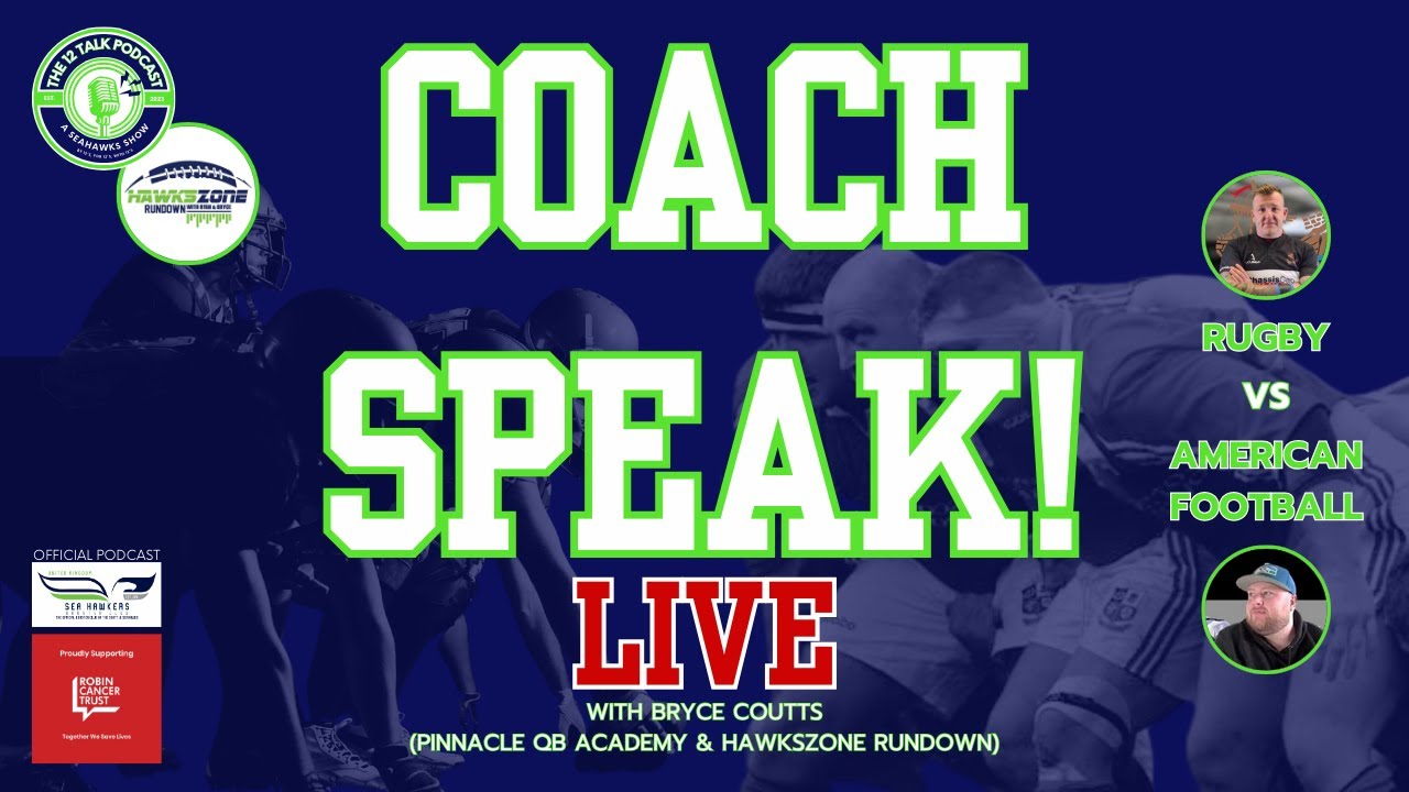 SPECIAL LIVE EPISODE - COACH SPEAK! with Bryce Coutts (Pinnacle QB ...