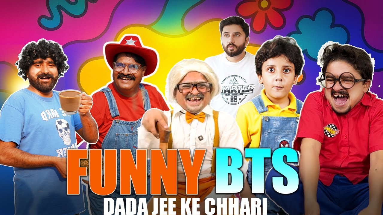 BTS: Dada Je Ki Arrival 😂 | Aanglo Ka Maafi Scene ️ | Rahib & Friends ...