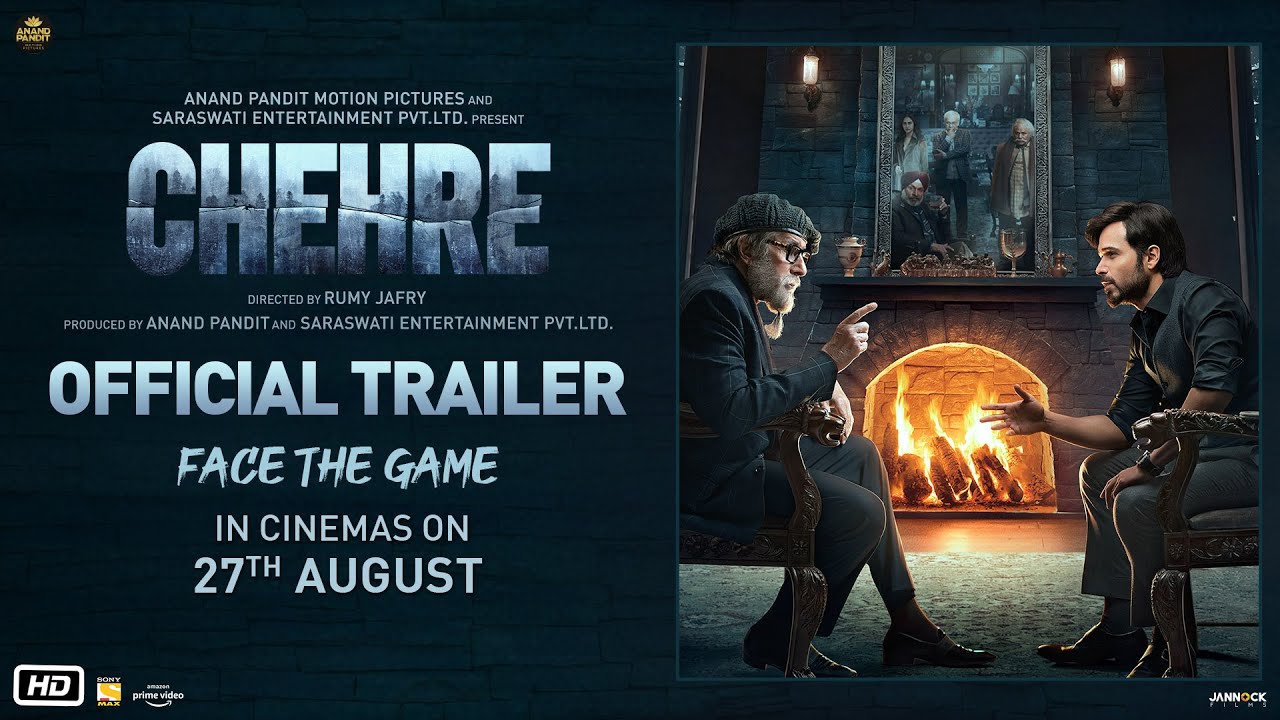 Chehre: Official Trailer | Amitabh Bachchan, Emraan Hashmi | Rumy J ...