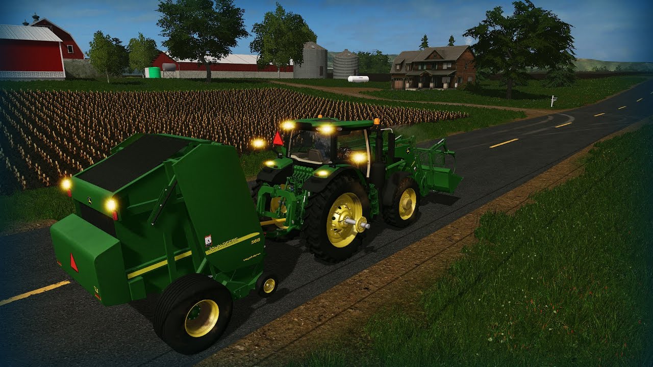 Farming Simulator 17 | Beford County: Silage, Toys and Hay - YouTube