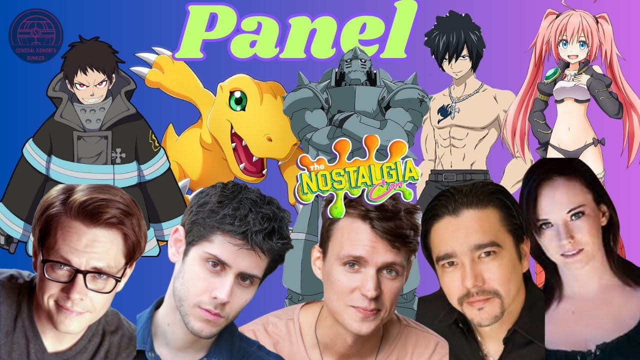Anime Voice Actor Leads Panel: Derick Snow, Aron Dismuke, Ben Diskin ...