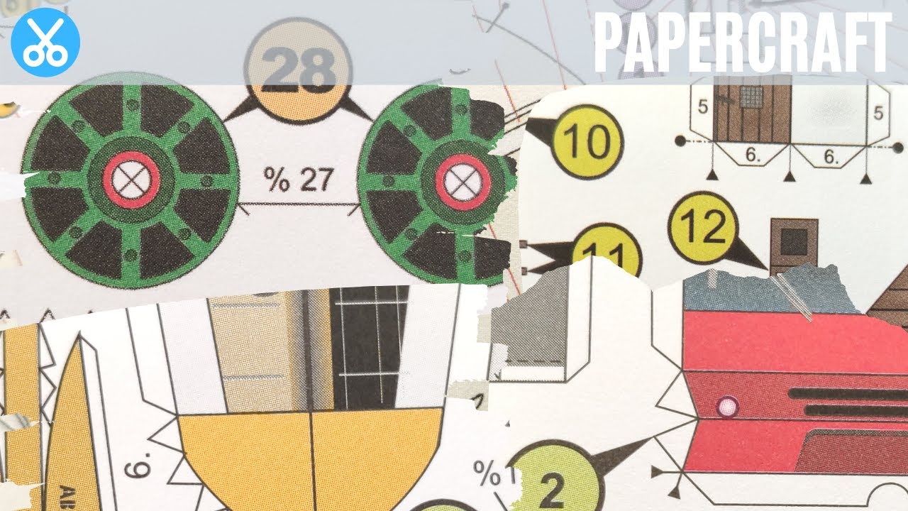 40 Paper Models In One Great Book - YouTube