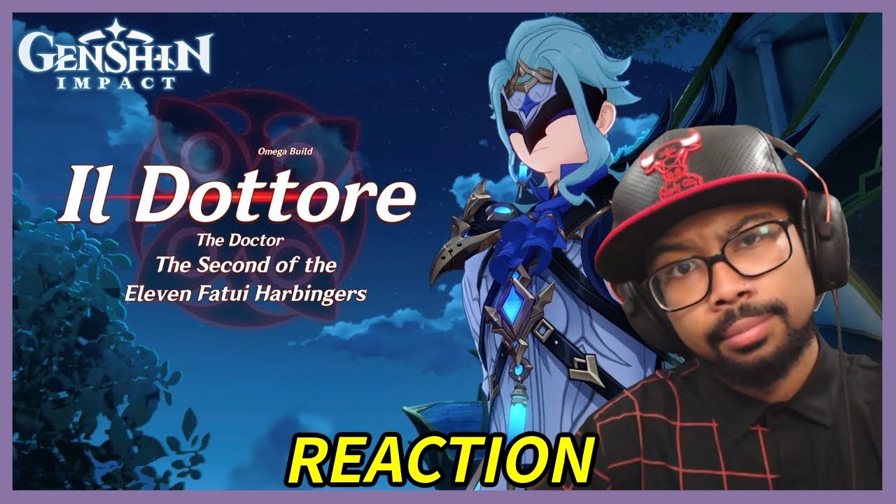 Traveler Meeting Dottore "The Doctor" Cutscene Reaction | Genshin ...