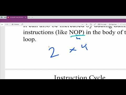 lecture08 calculating the delay for 8085 ( example) - YouTube