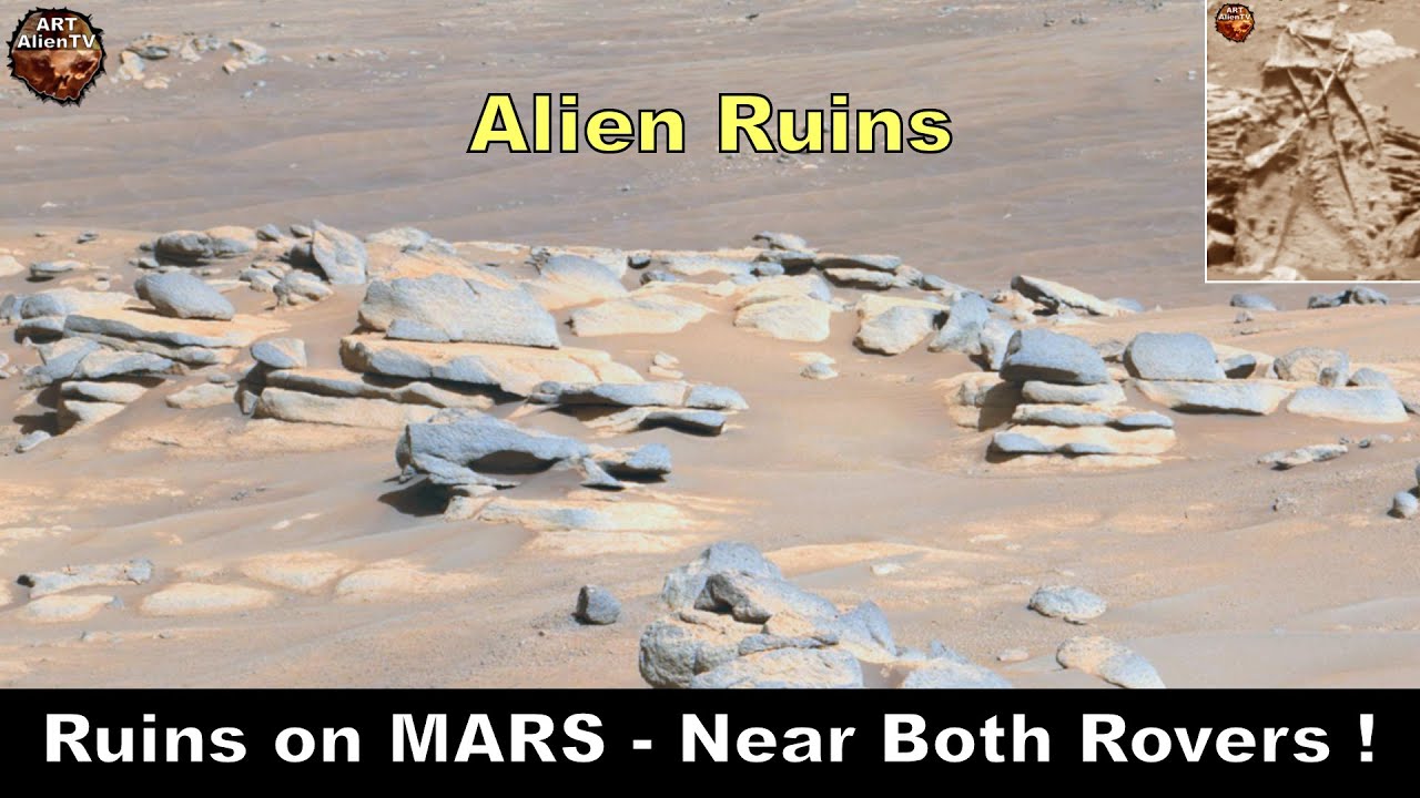 Structure Ruins on MARS: Near Both Rovers ! ArtAlienTV - YouTube