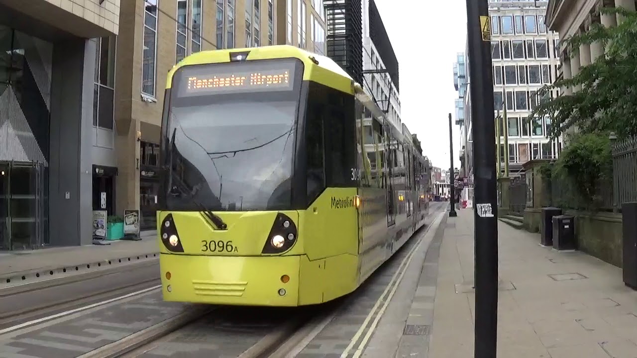 Manchester Metrolink Trams England UK - YouTube