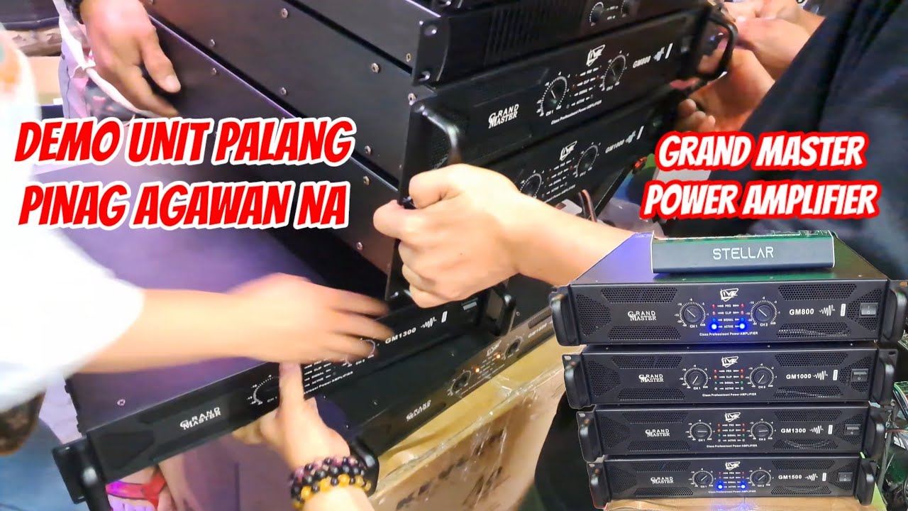DEMO UNIT PALANG PINAG AGAWAN NA ANG BAGONG UPGRADED GRAND MASTER POWER ...