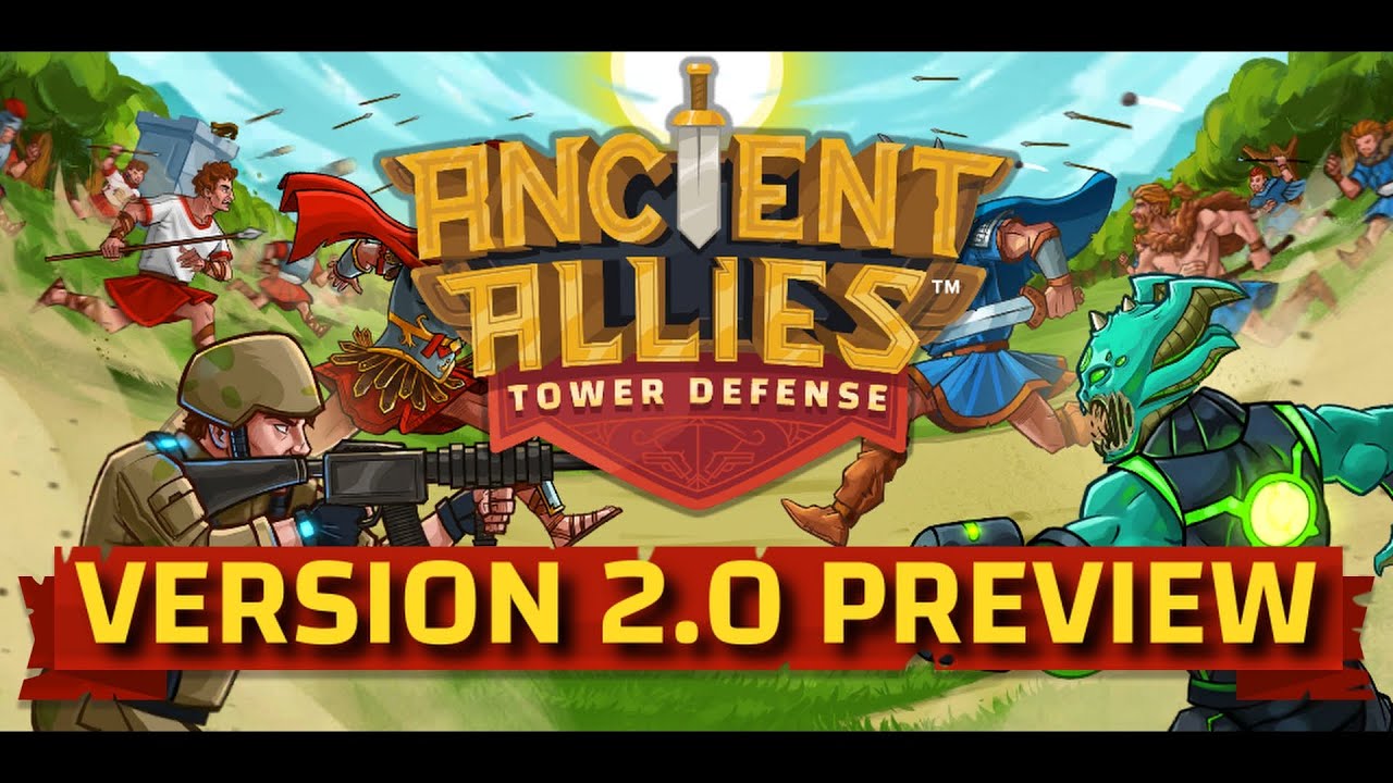 Ancient Allies Tower Defense: Version 2.0 Preview - YouTube