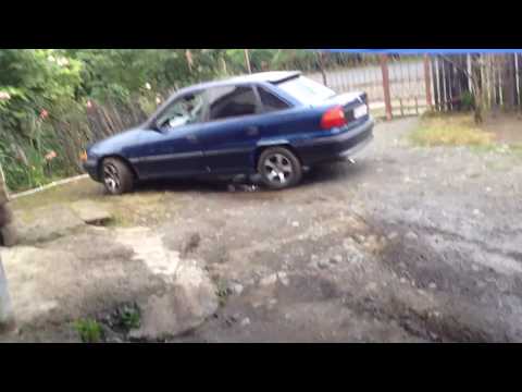 Drift with opel astra 1.6