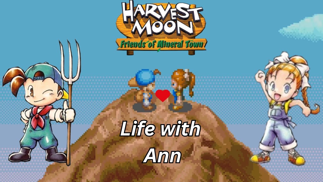 Harvest Moon: Friends of Mineral Town - Ann (Events, Dialogue, Marriage ...