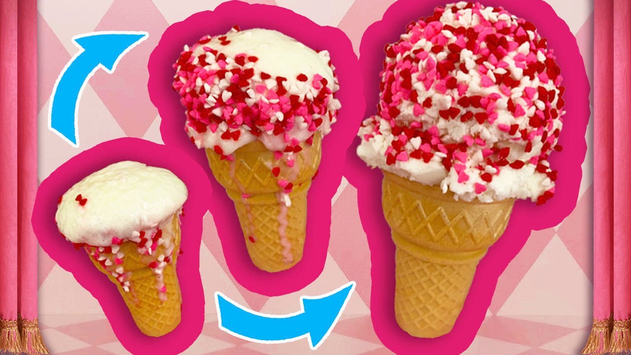 Unmelt My Heart ️ Covered Ice Cream Cone - YouTube