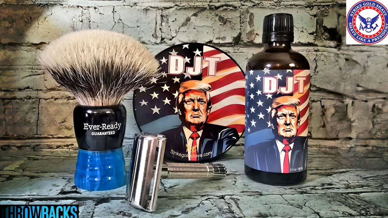 DJT Strike Gold Shave Review Vintage Gillette Super Speed Razor Ever ...