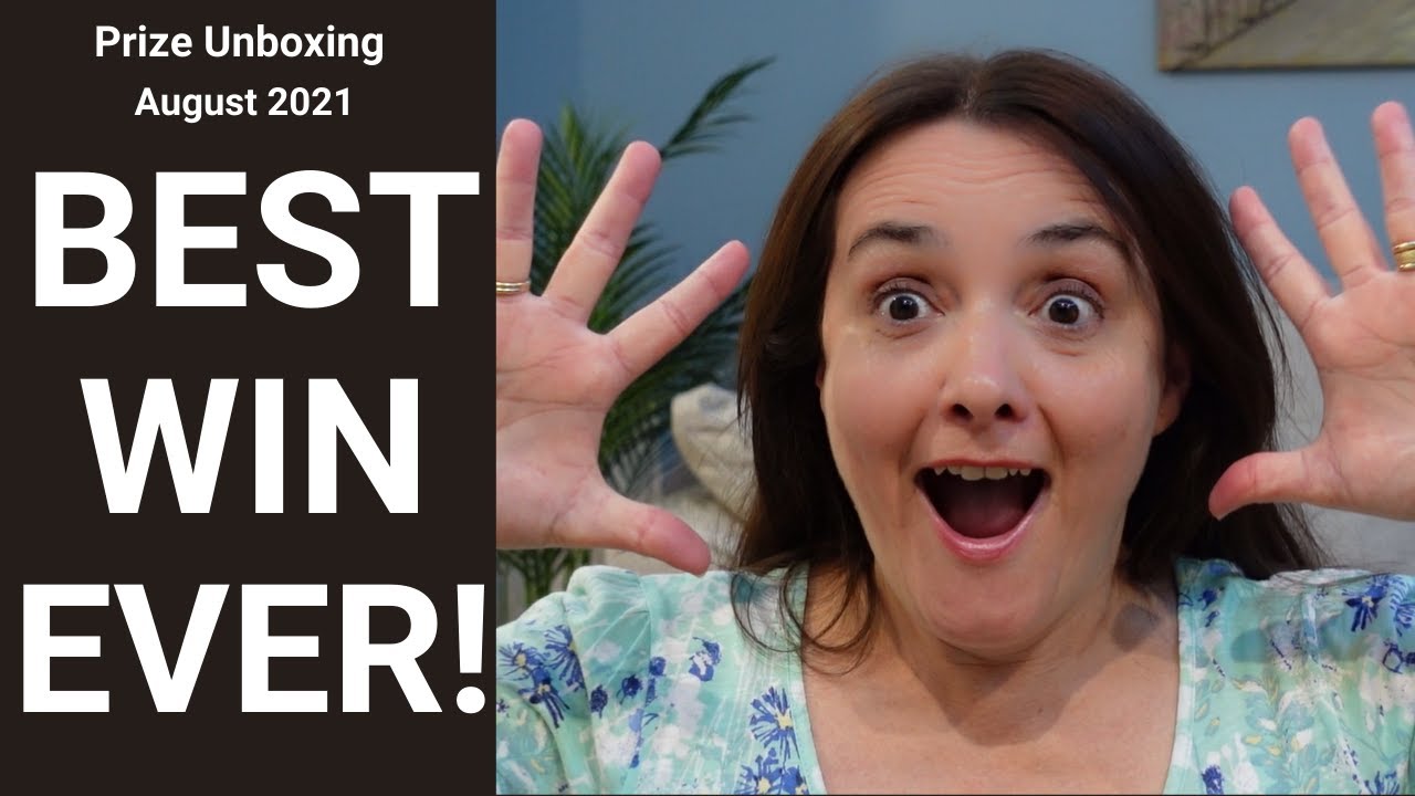 MY BEST WIN EVER! - Prize Unboxing and Revealing - August 2021 - YouTube
