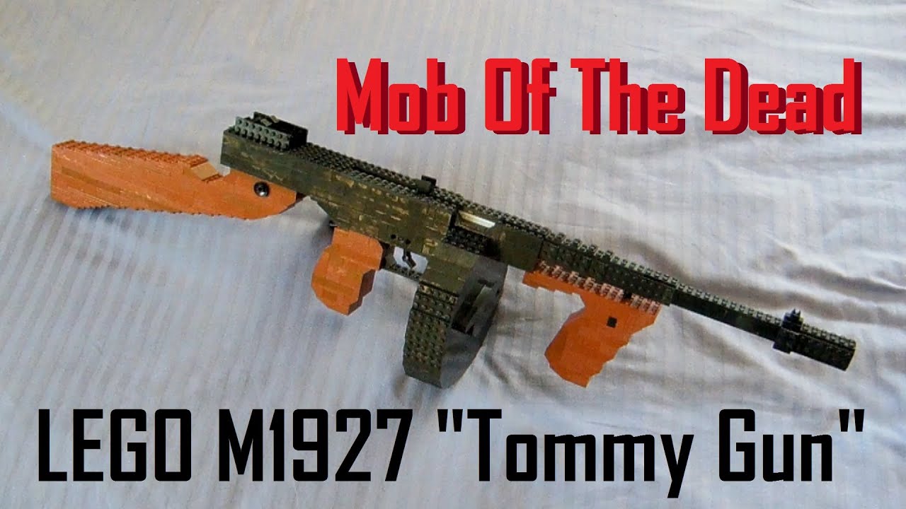 COD: BO2: Mob Of The Dead: LEGO M1927 "Tommy Gun" - YouTube