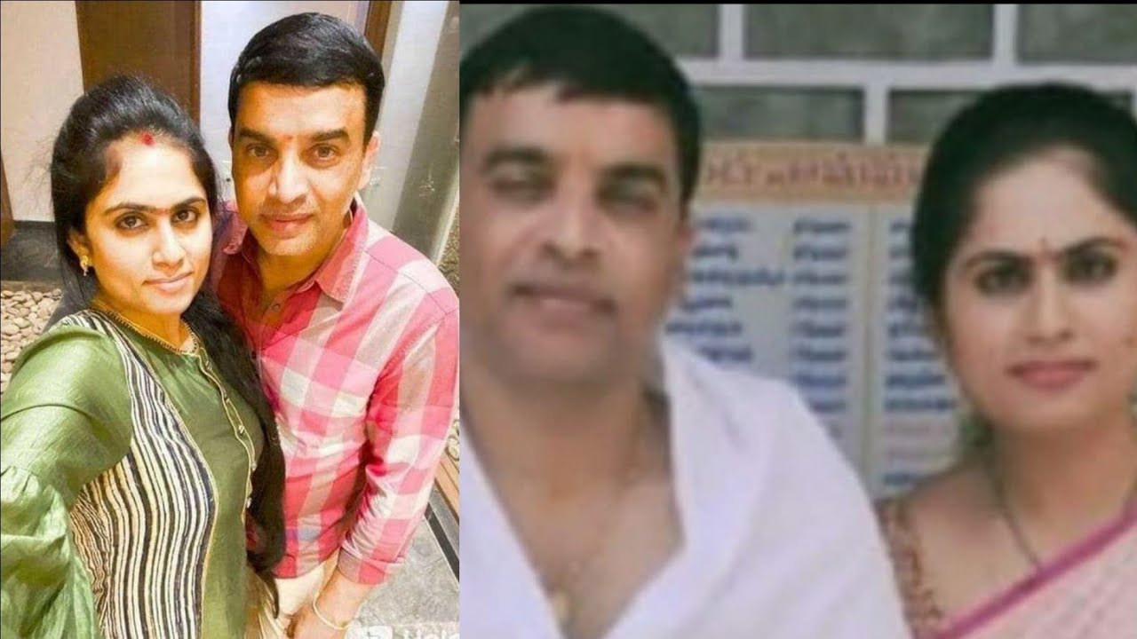 Dil Raju with his Wife Tejaswini after Marriage|Producer Dil raju ...