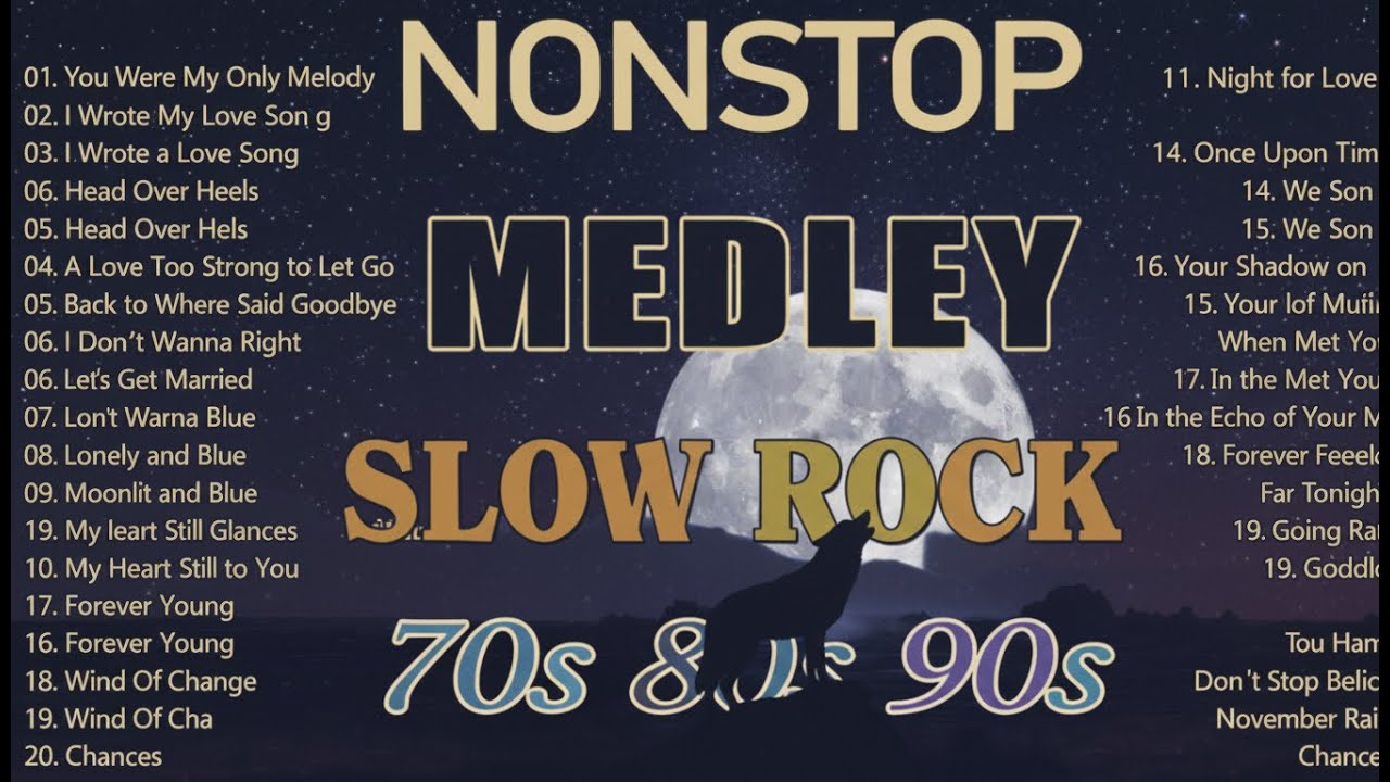 Best Slow Rock Ballads 80s 90s for a Timeless Journey Through Love and ...