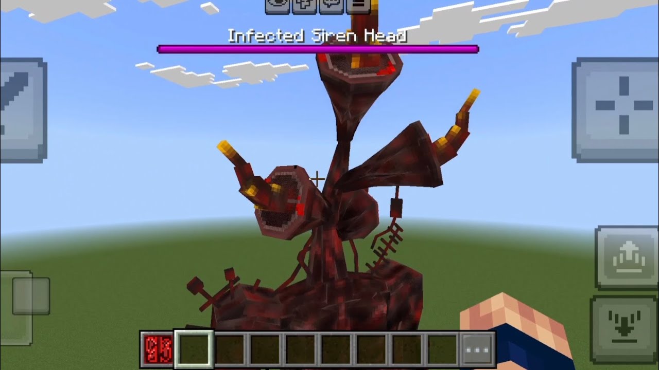 İnfected siren head mod mcpe 1.21 - YouTube