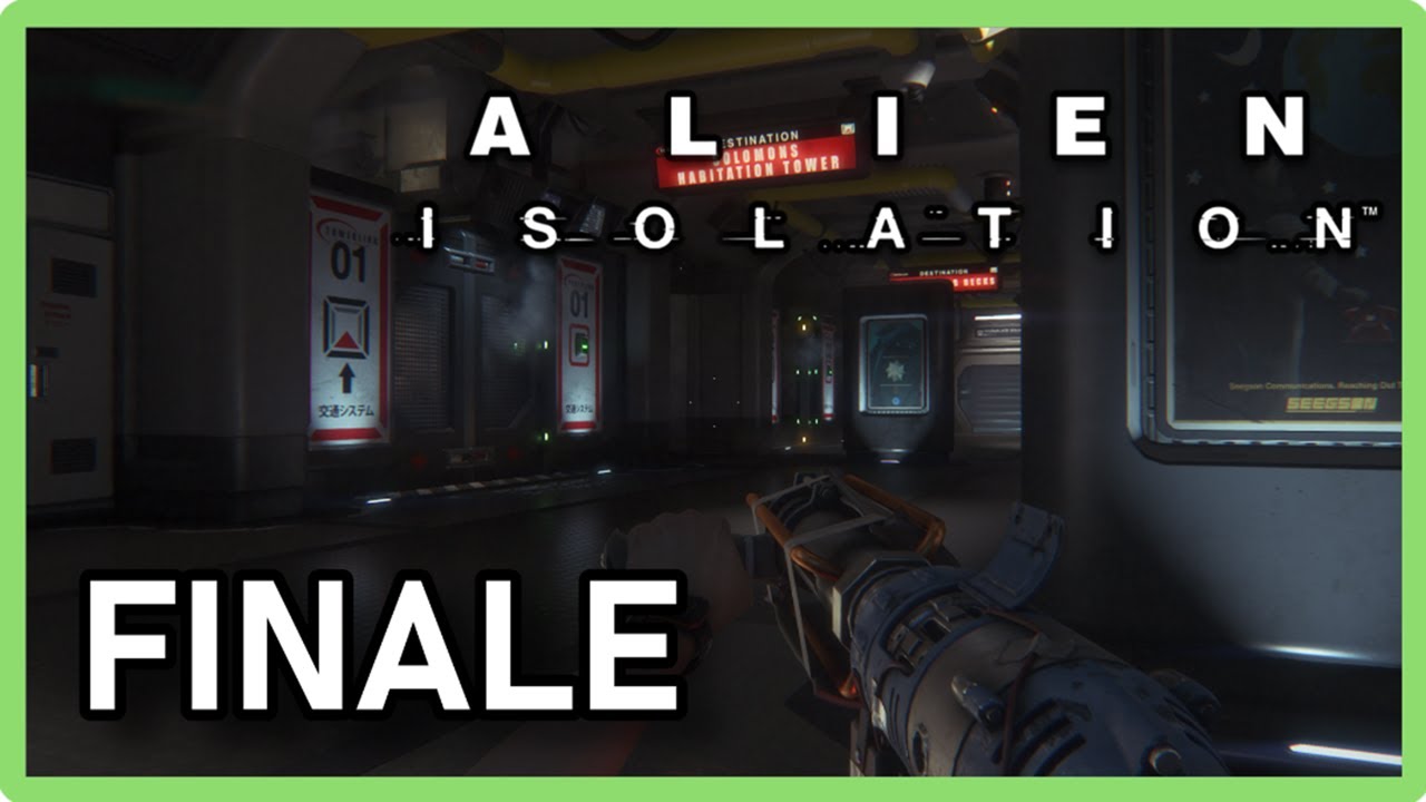 BEATING ALIEN ISOLATION FOR THE FIRST TIME!!!!!!!!!! - YouTube