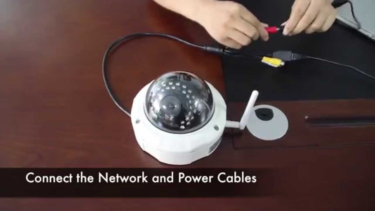 Wifi IP Camera Configuration Setup - YouTube