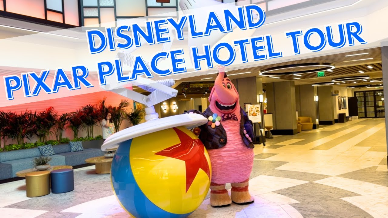 Disneyland Travel Day Vlog! Full Tour of Pixar Place Hotel & Dinner at ...