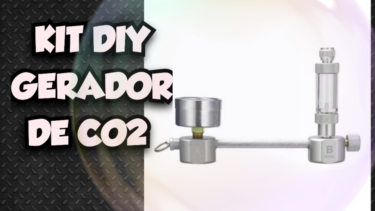 🟢 KIT DIY SISTEMA DE CO2 CASEIRO. | CO2 GENERATOR SYSTEM KIT DIY - YouTube