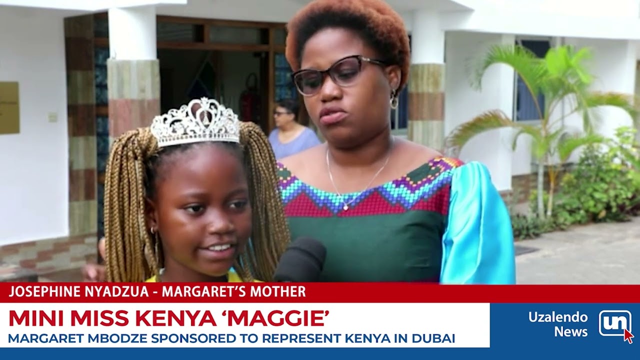 Meet The New Mini Miss Kenya; Margaret Mbodze Andrea - YouTube