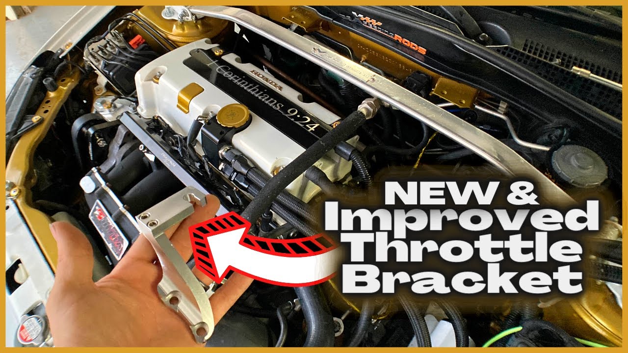 NEW! BILLET THROTTLE BRACKET SAVES THE DAY! - YouTube