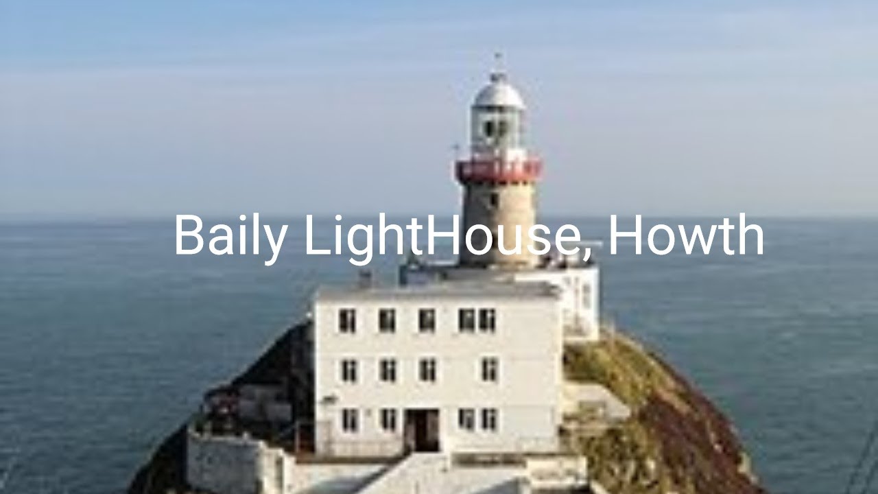 Epic Aerial Adventure: Discover Bailey Lighthouse, Howth, Dublin! - YouTube