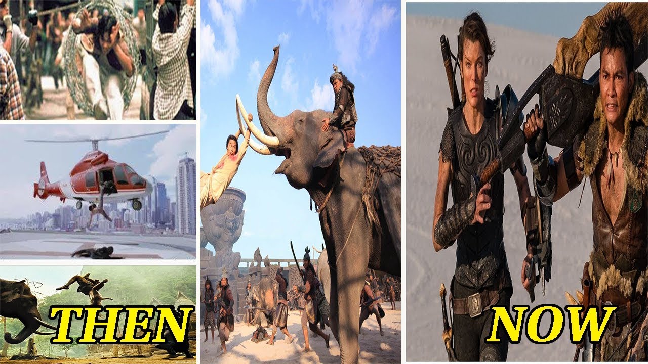 Tony Jaa Action Scene ★ THEN AND NOW ★ ( 2003 - 2019 ) - YouTube