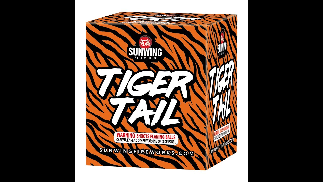 Tiger Tail - Sunwing Fireworks | Fantastic Effects! - YouTube
