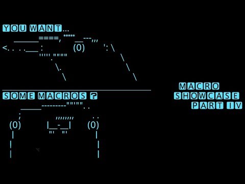 Two years ago I started a macro video series for fun. Today I've finally created and uploaded a ...